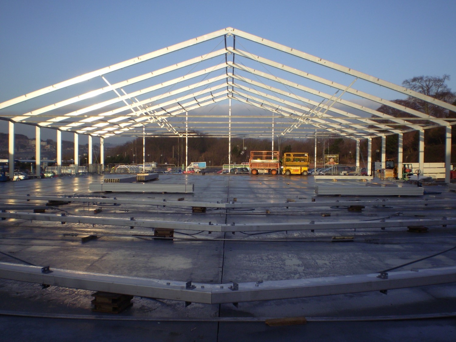 Temporary Building cold storage- Advanced Climate Rentals Ltd