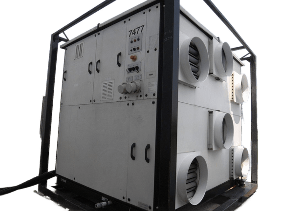 HVAC AHU Rental- 80kw Air Handling Unit Hire- Climate Rentals Ltd