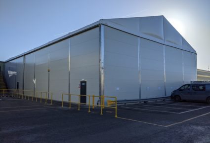 Warehouse Cold Storage Conversion- Advanced Climate Rentals Ltd