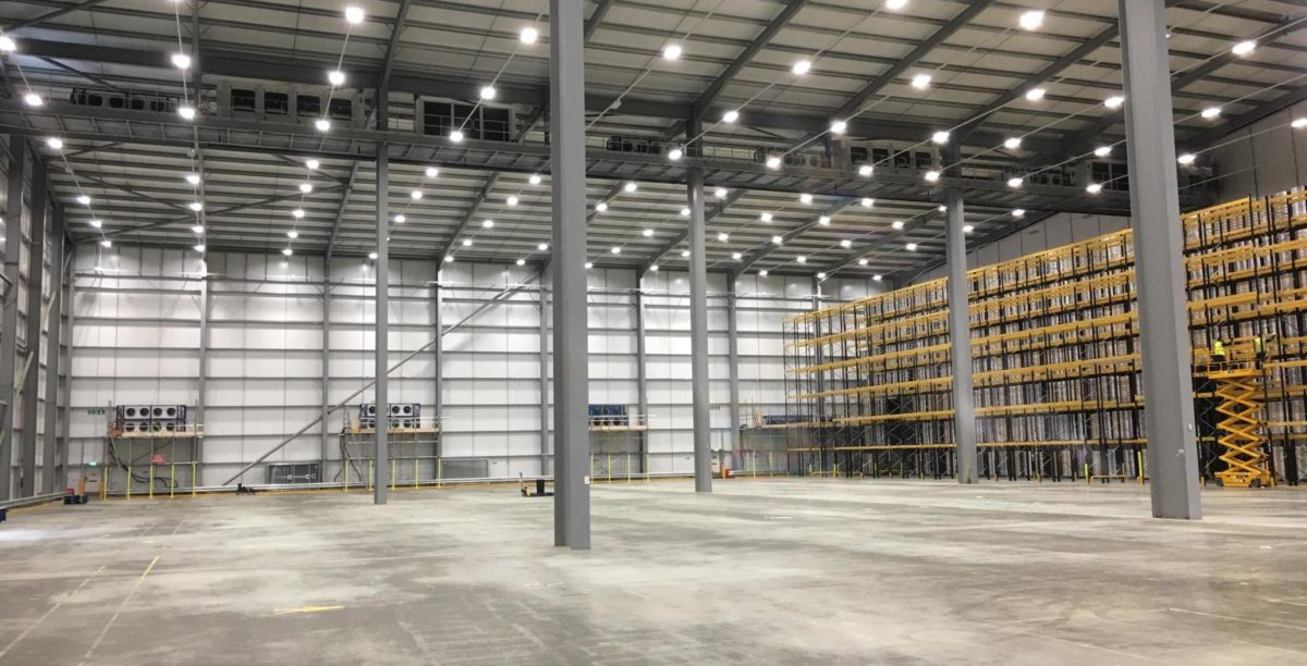 Temperature controlled warehouse partitioning- ACRLtd Case Stdy