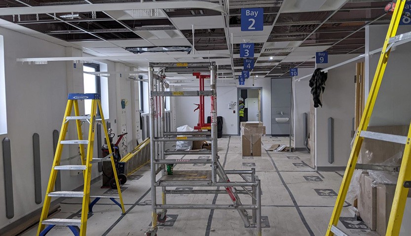 Heat Pump Ventilation Hire for Birmingham Hospital - Case Study