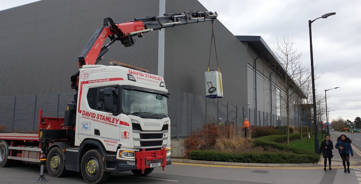 Temporary Patch Room Cooling in a Data Centre- Climate Rentals