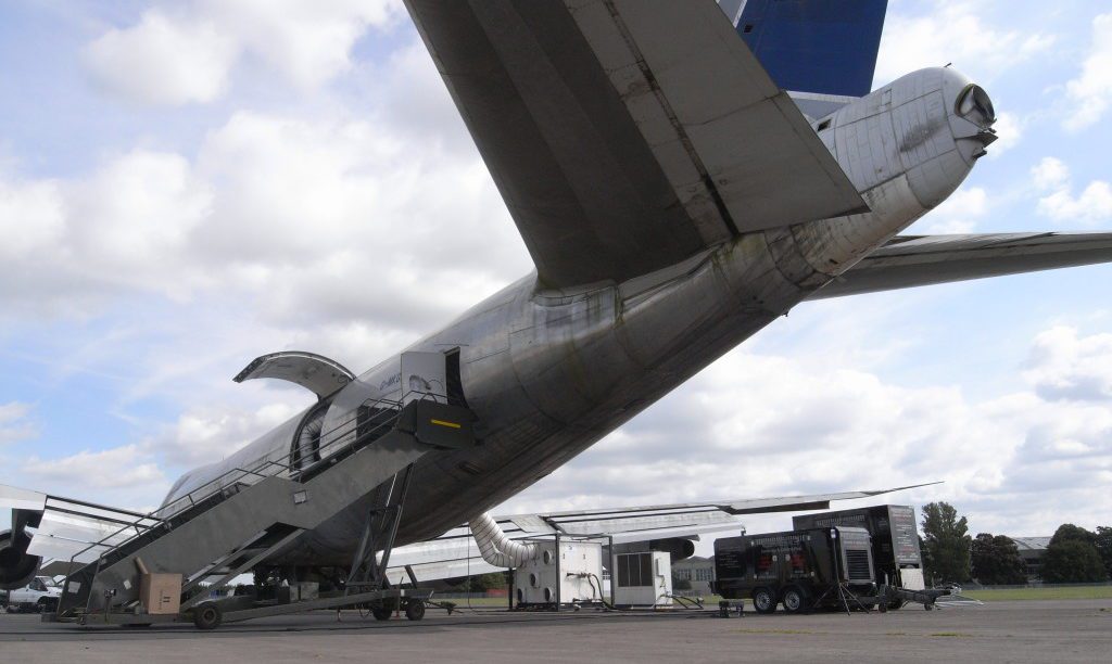 Event Air Conditioning Hire on a 747- Climate Rentals Case Study