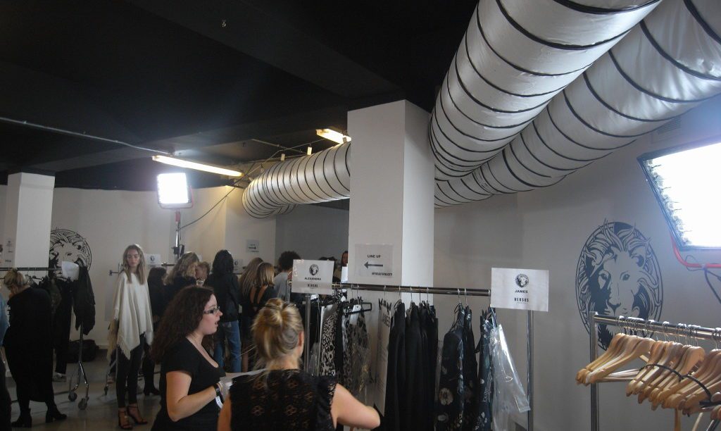 Temporary event Ventilation- The Versus Versace show- London