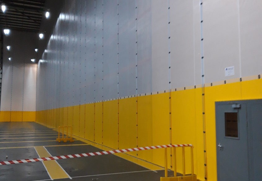 Warehouse Multi-Temperature Partitioning- Climate Rentals Ltd