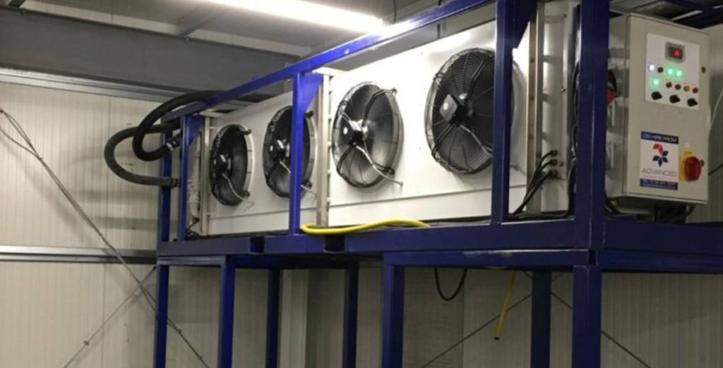 Temporary Cold storage in Scotland- Scalloway Market Case Study