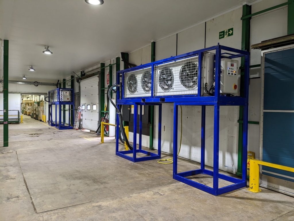 Warehouse Cooling - Advanced Climate Rentals