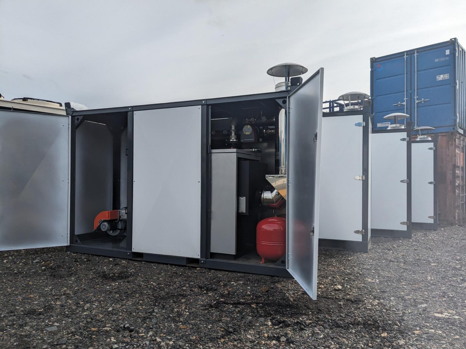 Trailer Mounted Boiler hire- Fast delivery portable boiler rental